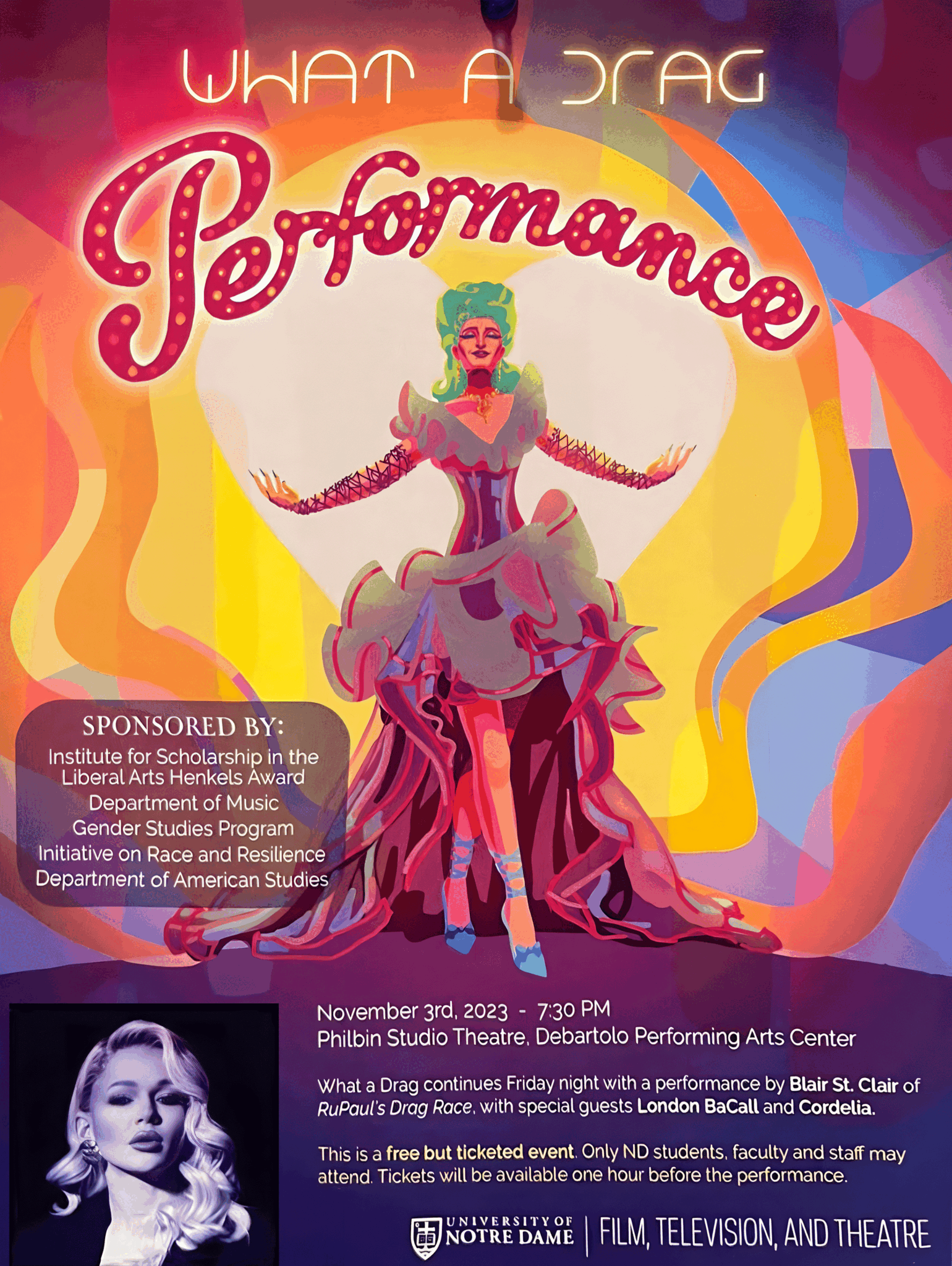 Notre Dame | Women Students Object to Drag Show | Sycamore Trust